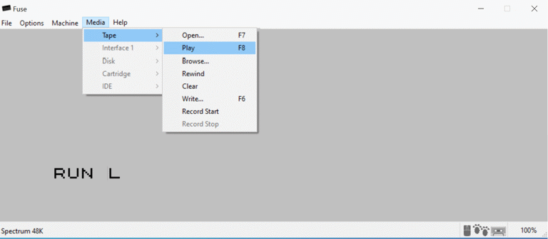 Creating a ZX Spectrum Image Load Video